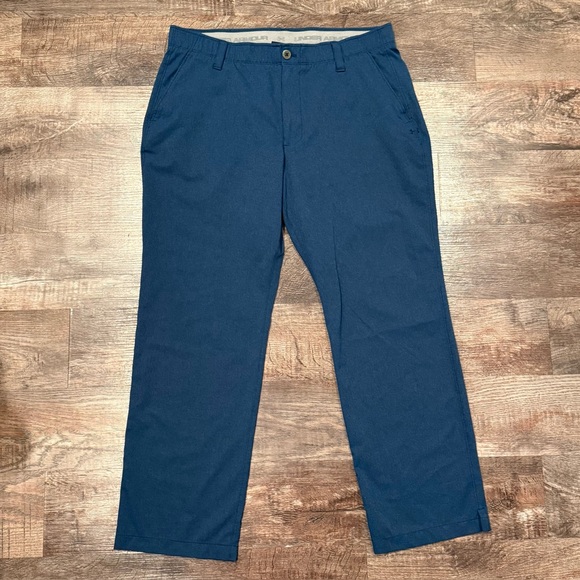 Under Armour | Pants | Under Armour Navy Blue Mens Chino Athletic Golf ...